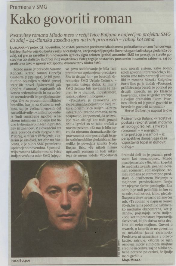 Kako govoriti roman (Delo, 20. 11. 2007)